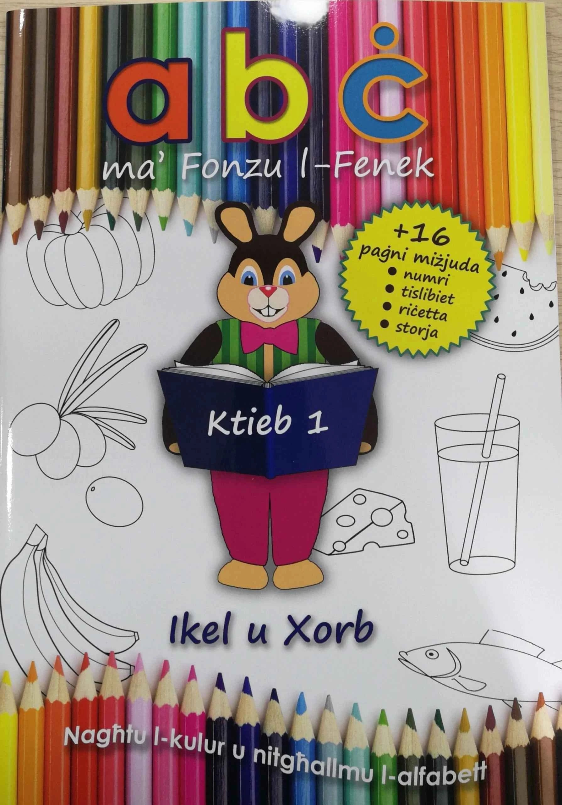 ABC ma’ Fonzu" – Learning Letters with Fun! - Gozo Thrift Shop